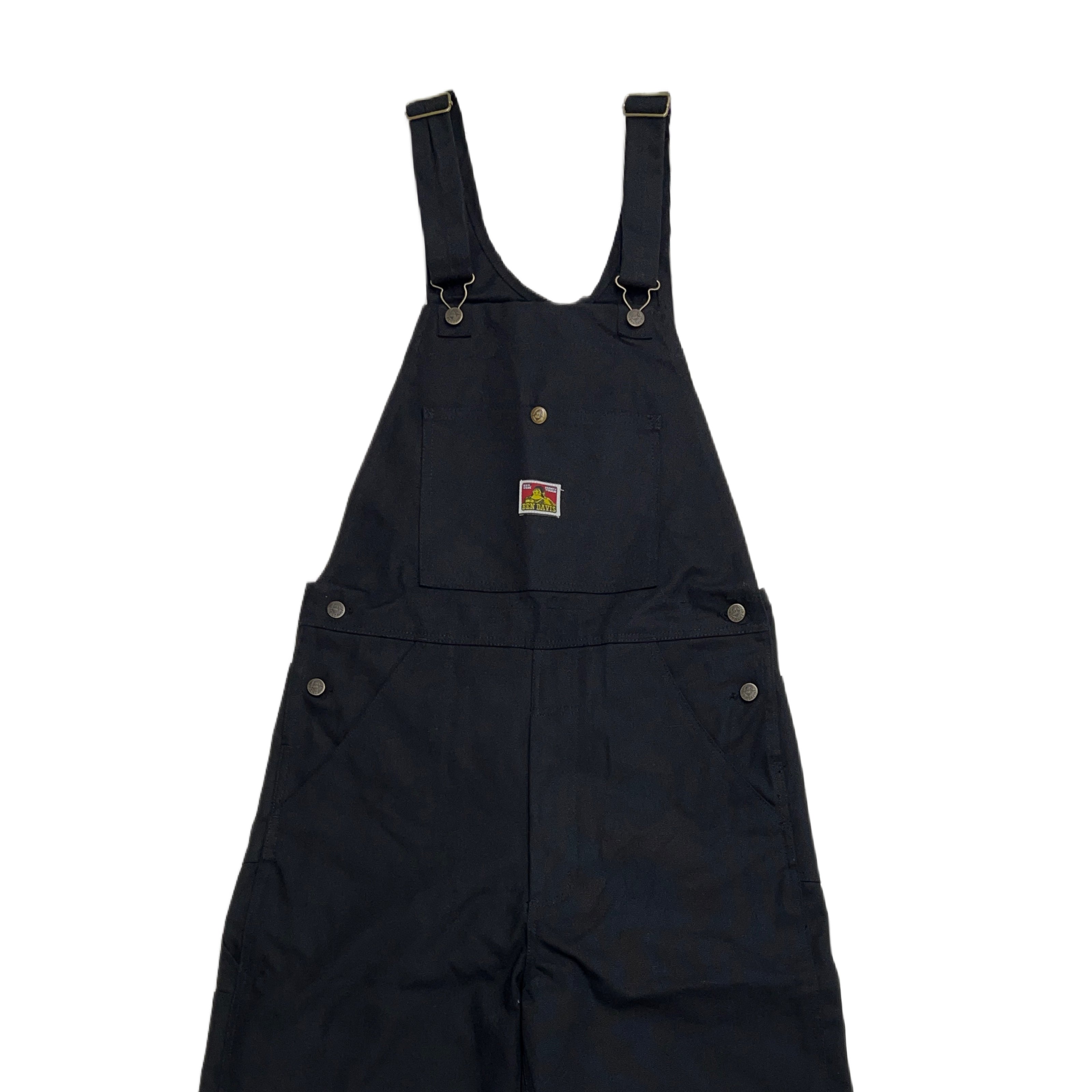 Ben Davis Bib Overalls - Black