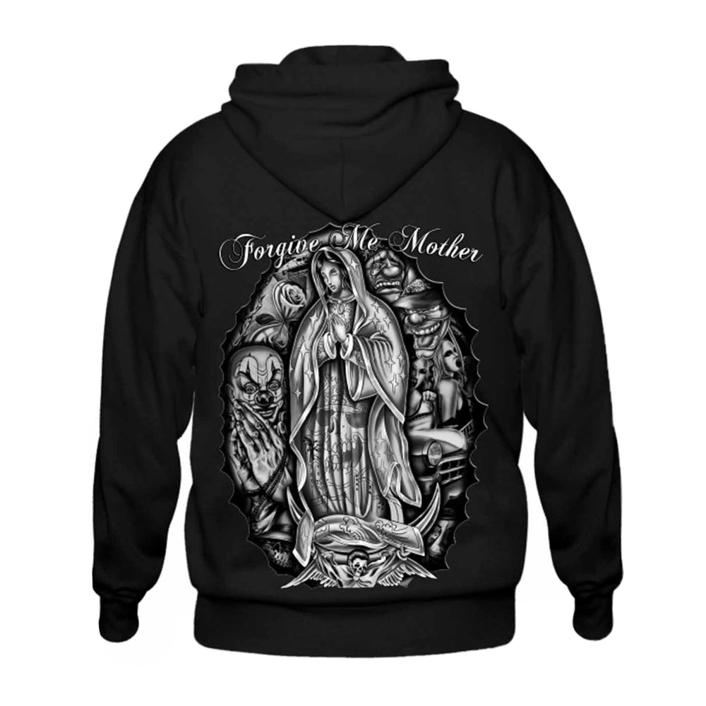 TFashion Graphic Hoodie - Forgive Me Mother