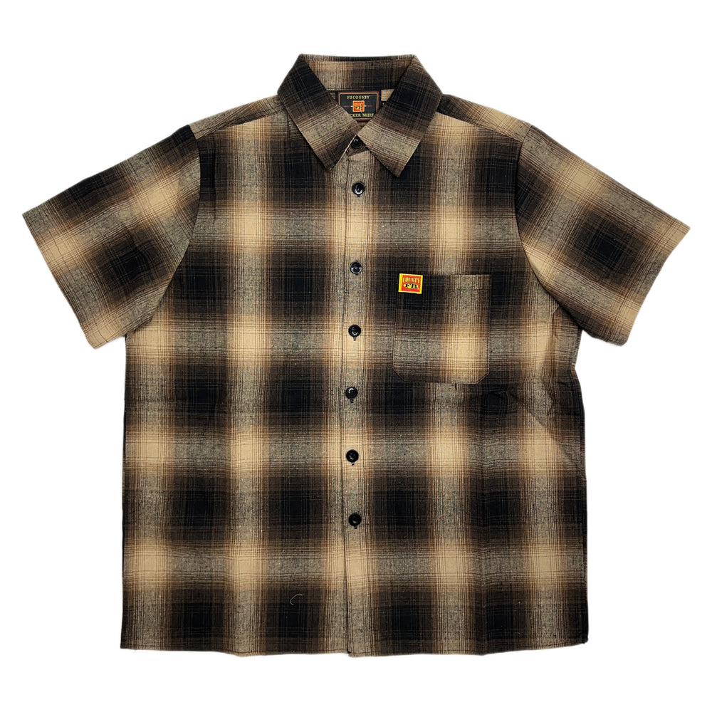 FB County Short Sleeve Checker Flannel Shirt