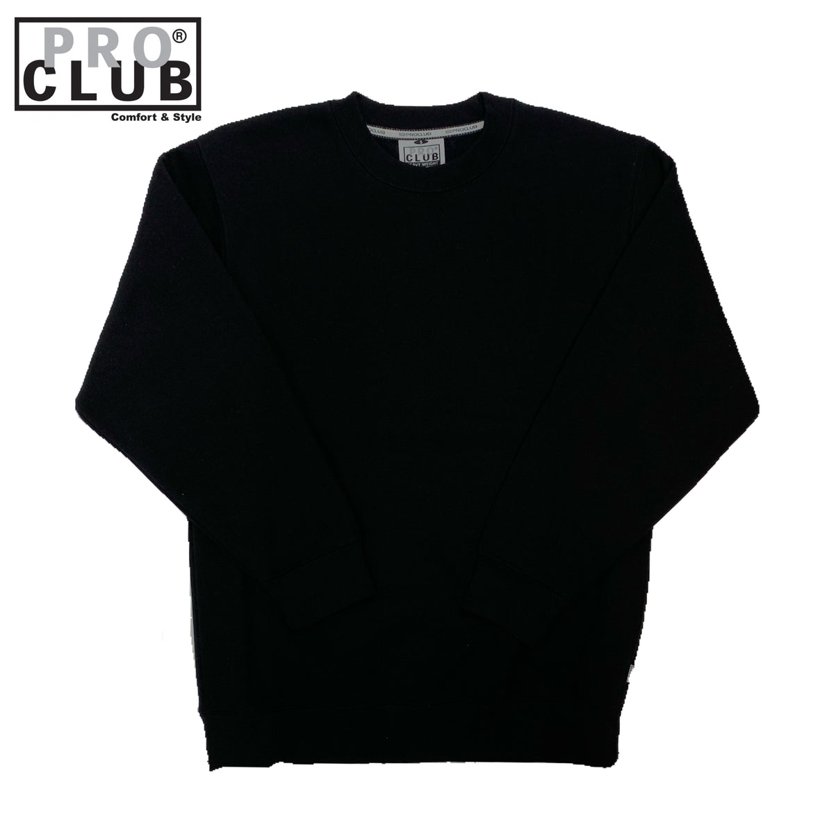 Pro Club Men's Heavyweight 13oz Crew Neck Fleece Sweatshirt