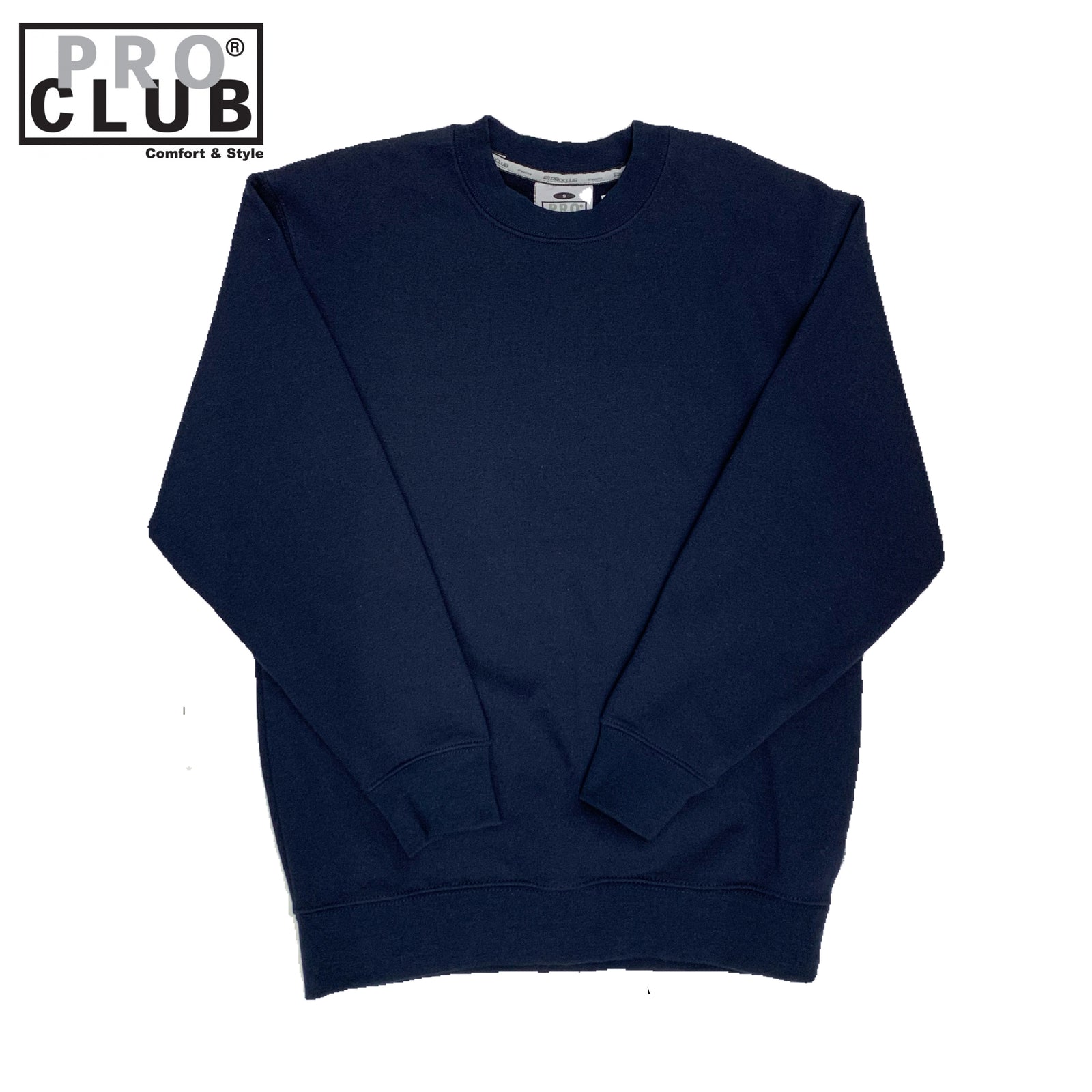 Pro Club Men's Heavyweight 13oz Crew Neck Fleece Sweatshirt