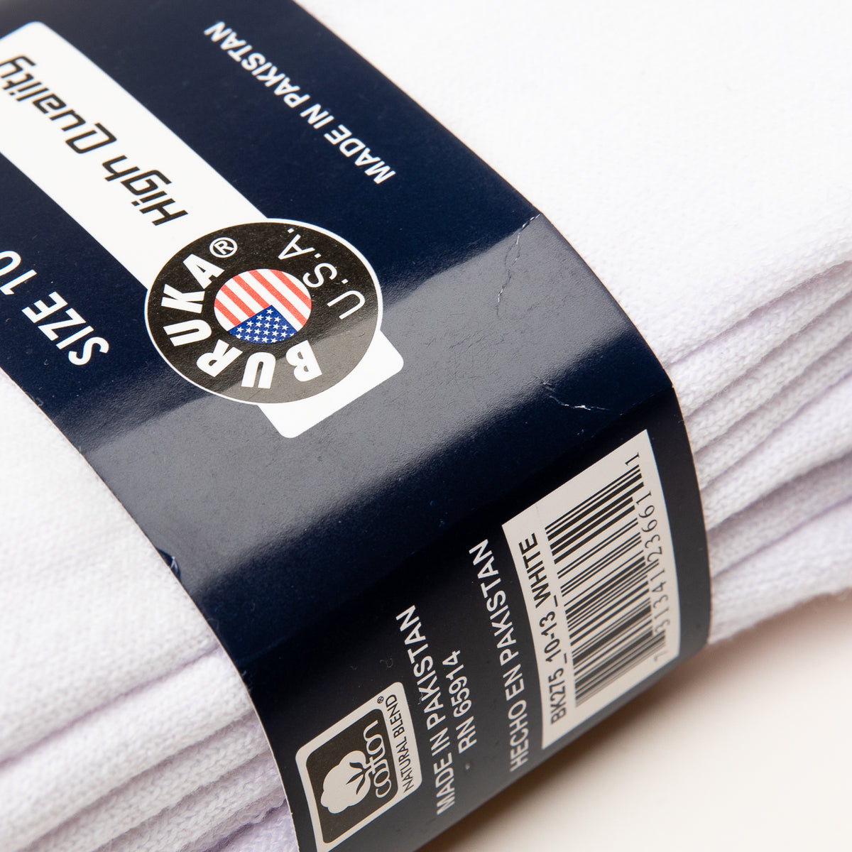 Buruka 4 Pair Socks (Size 9-11 & 10-13)