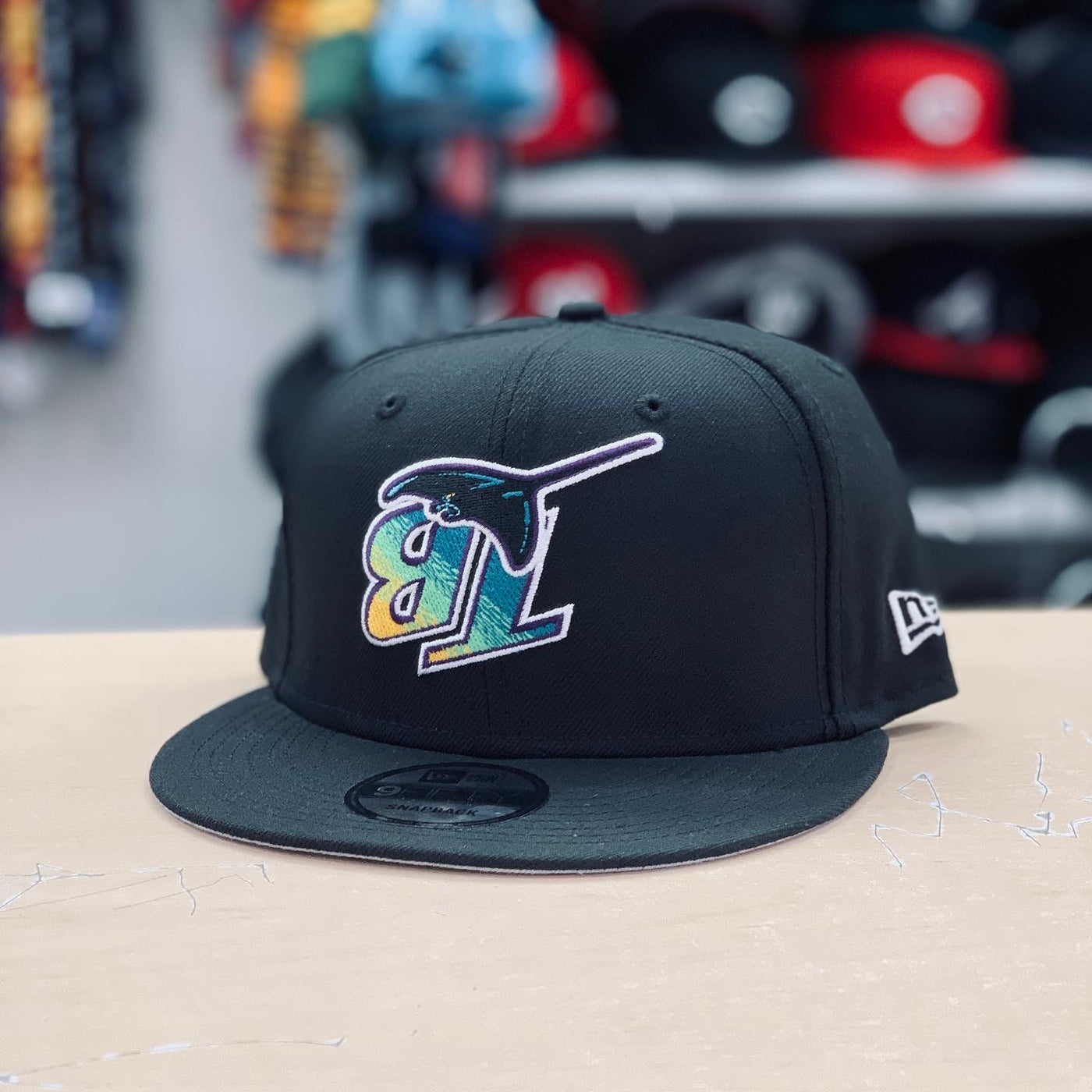 New Era Upside Down Logo 9Fifty Snapback Hat